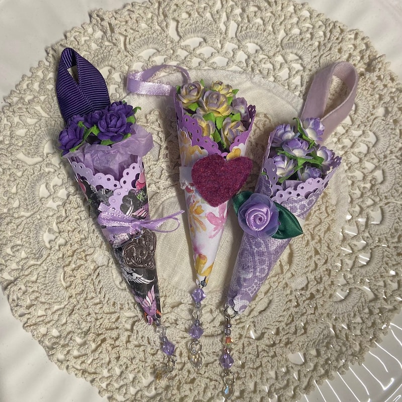 Victorian Paper Cone - Etsy