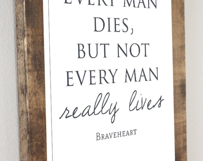 Braveheart Quote digital Image | Etsy