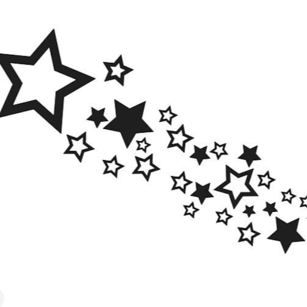 Gold Star Decal - Etsy