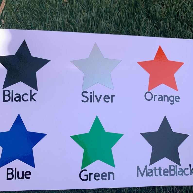 37 Star Pack/ Star Decal Pack/star Sticker Pack/ Star Window - Etsy
