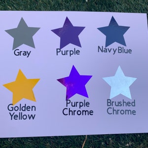 37 Star Pack/ Star Decal Pack/star Sticker Pack/ Star Window Stickers ...