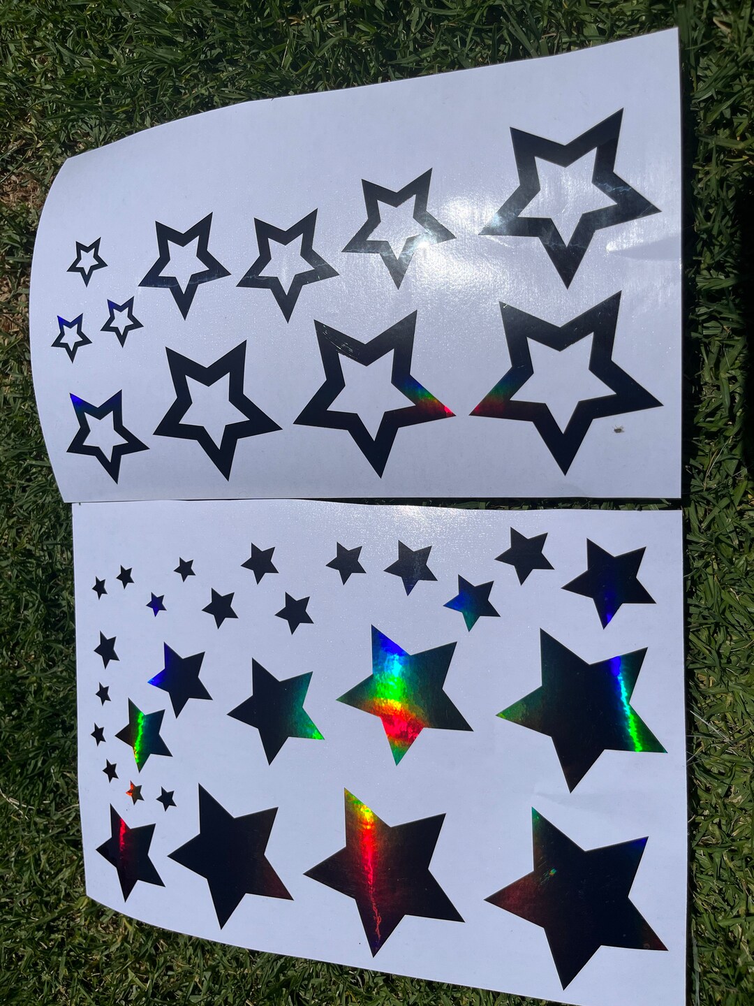 37 Star Pack/ Star Decal Pack/star Sticker Pack/ Star Window Stickers ...