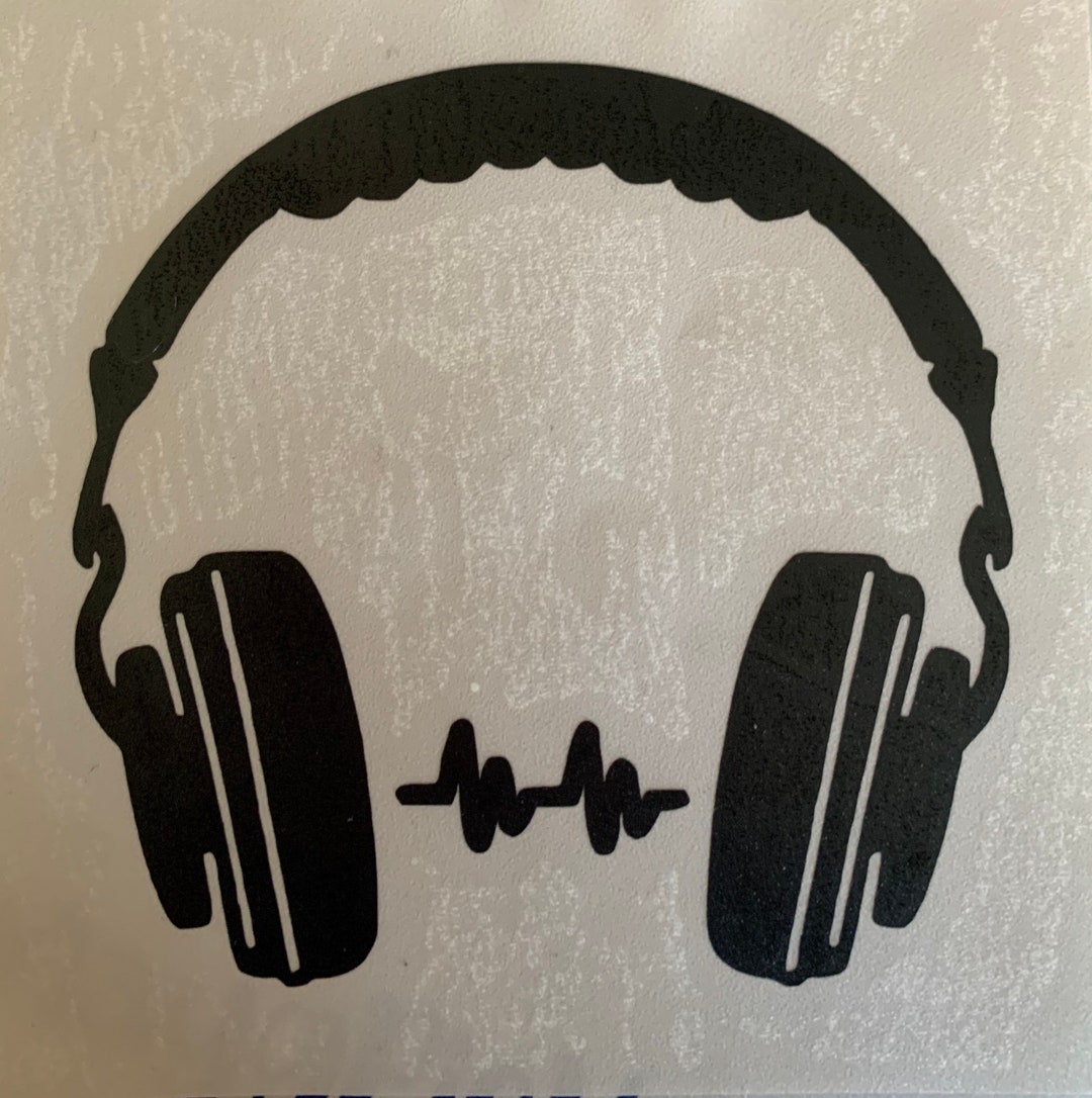 Headphone Decal - Etsy