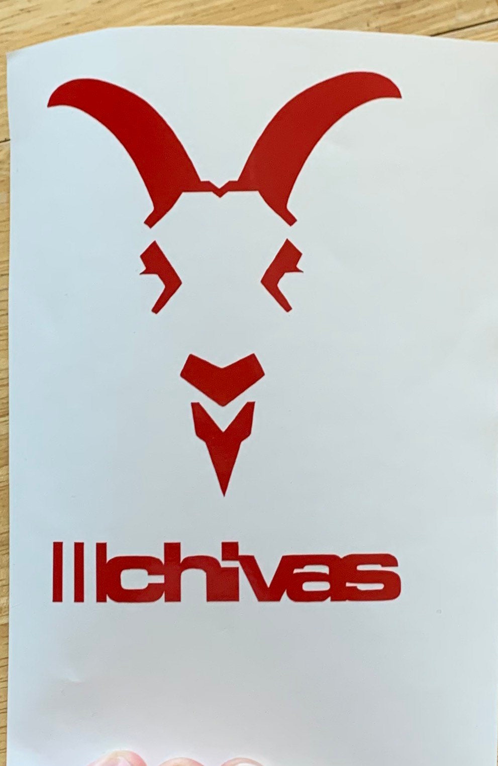 Chivas Goat Decal/sticker/stencil | Etsy