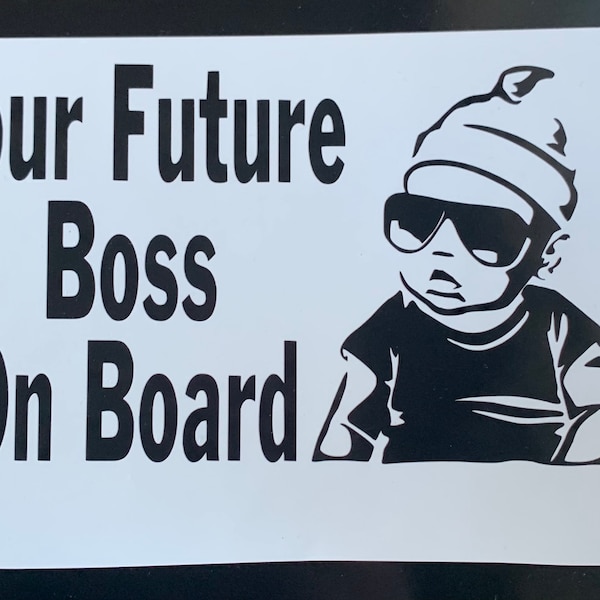 Boss Baby Decal - Etsy
