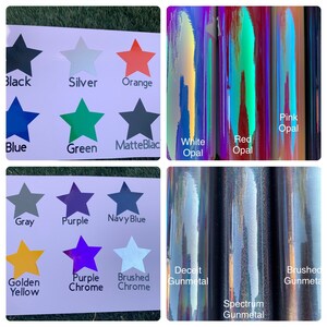 37 Star Pack/ Star Decal Pack/star Sticker Pack/ Star Window Stickers ...