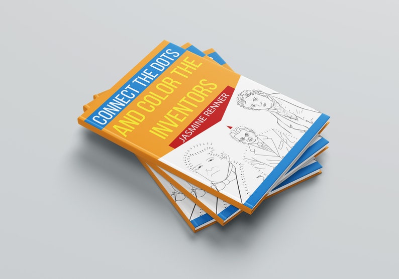 Connect-the-dots & Color the Inventor Printables Downloadables Kids ...