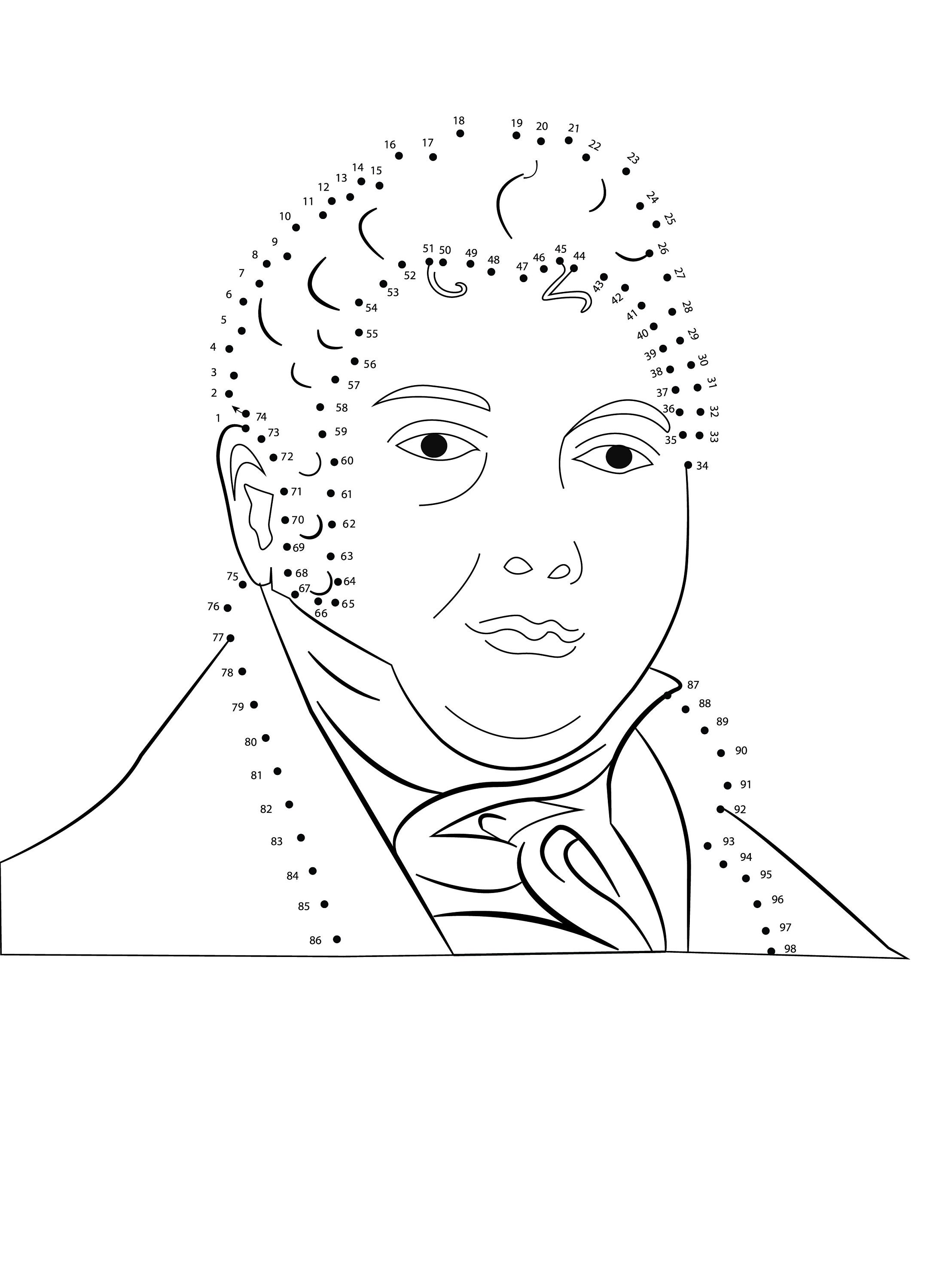 Connect-the-dots & Color the Inventor Printables Downloadables Kids ...