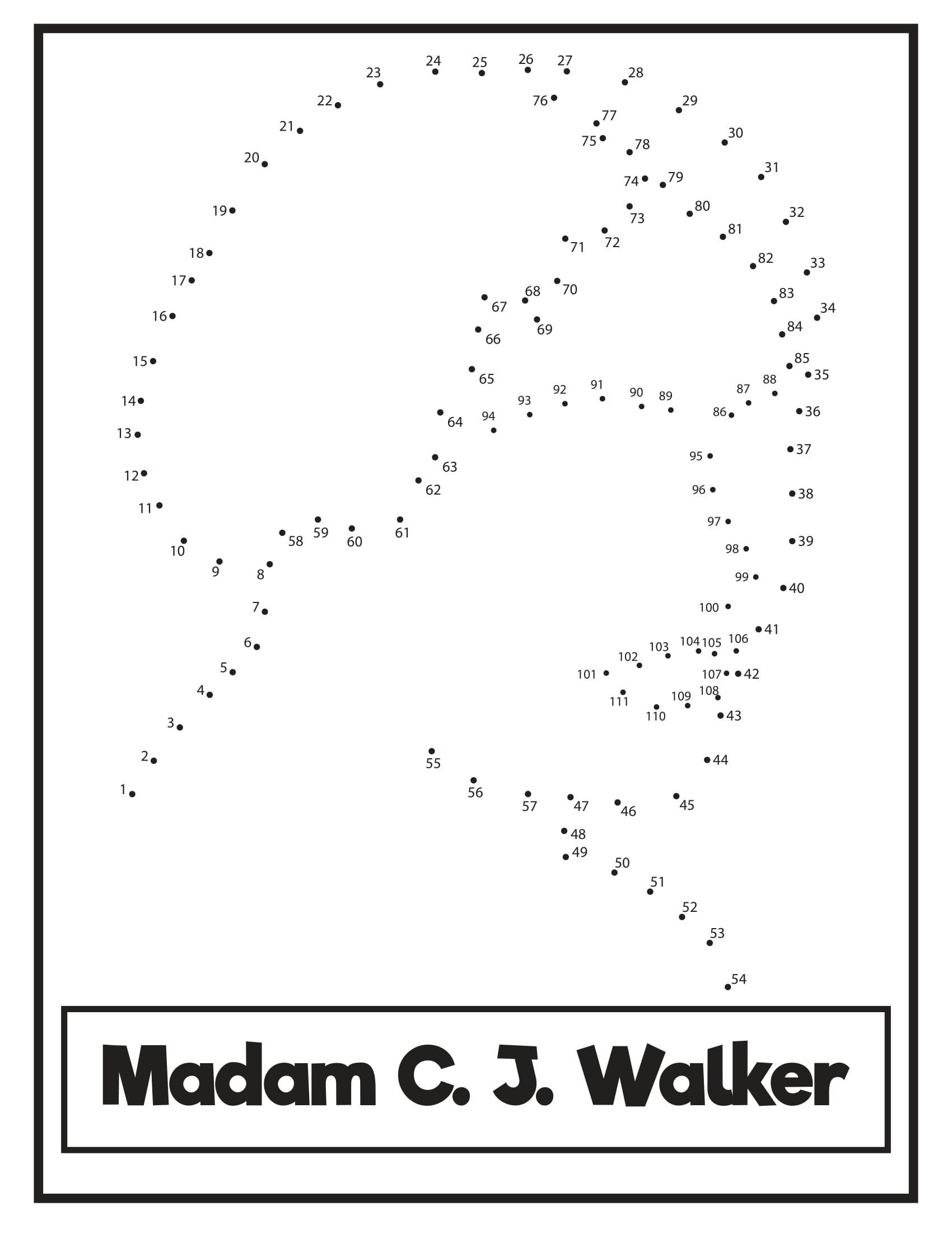 Connect-the-dots With African American Inventors Printables and ...