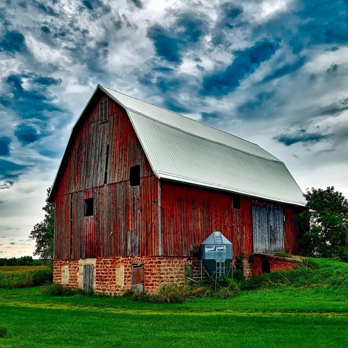 Old Barn-barn Wall Art-barn Wall Decor-country Decor-farmhouse - Etsy