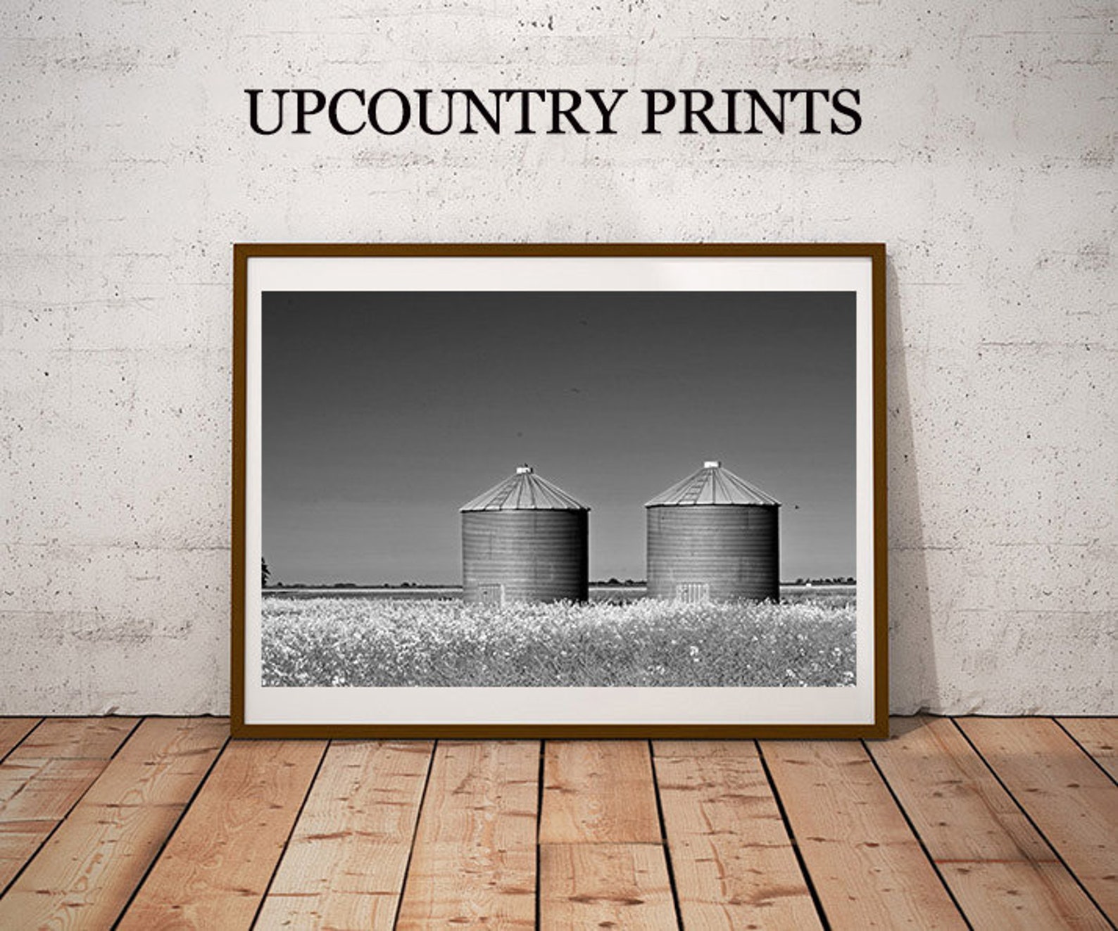 Silo Photograph Print: Farmhouse Decor (digital Download) - Etsy