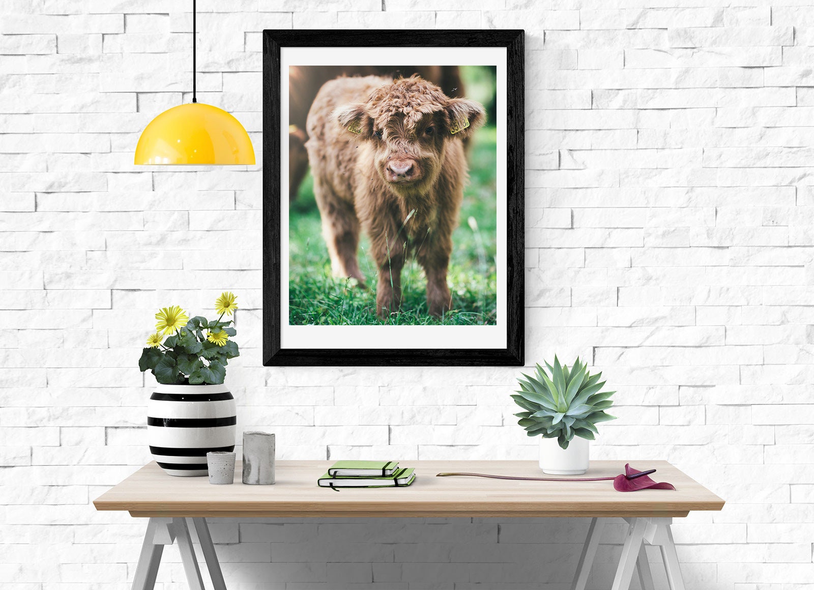 Highland Cow Nursery Decor Nursery Wall Art Fixer Upper | Etsy