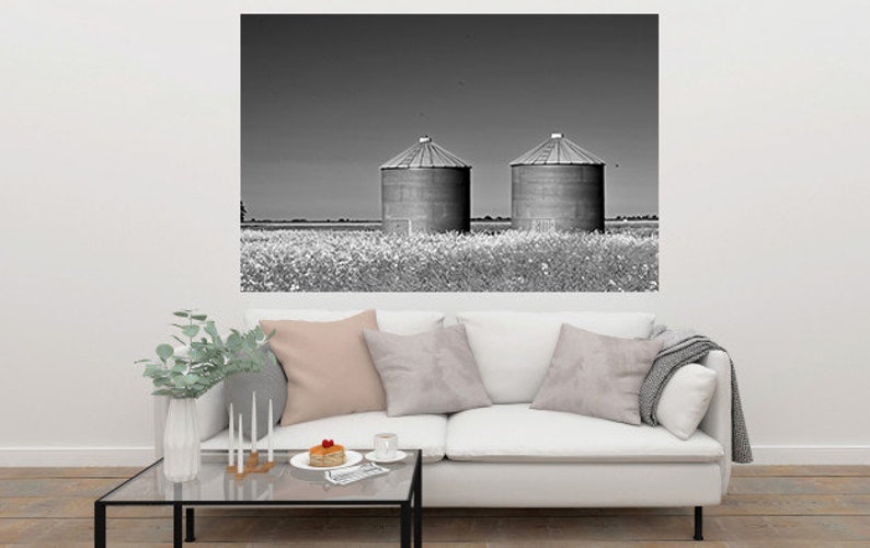 Silo Photograph Print: Farmhouse Decor (digital Download) - Etsy