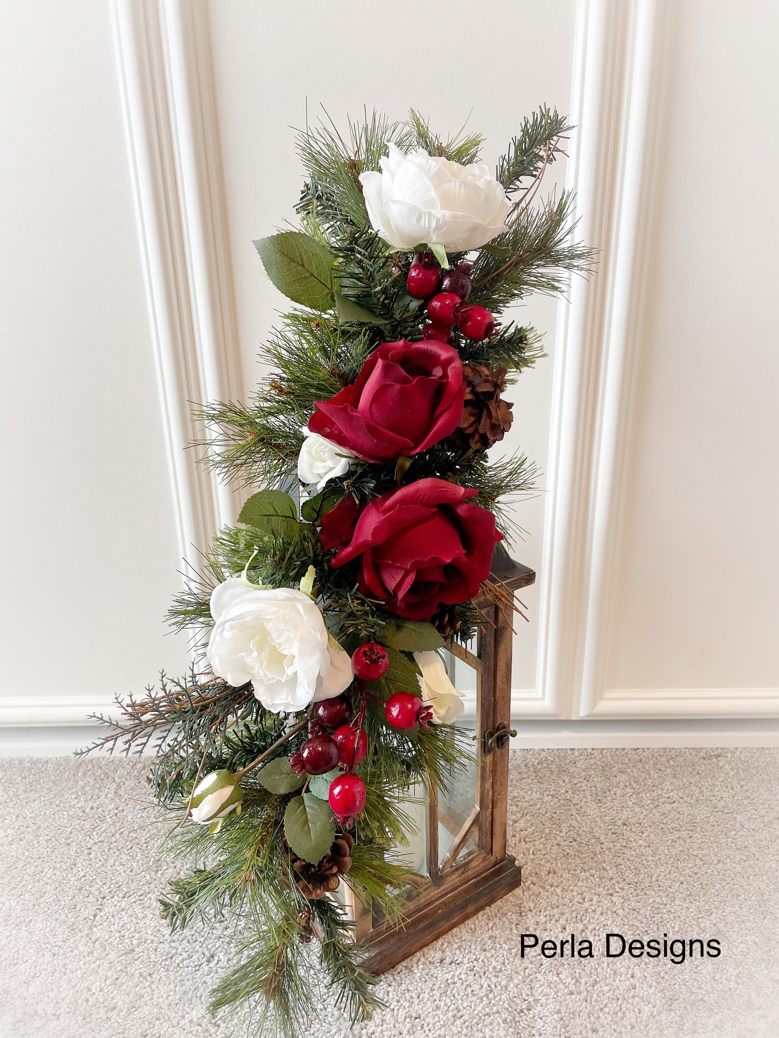 Christmas Swag, Christmas Centerpiece, Christmas Sign Swag, Christmas ...
