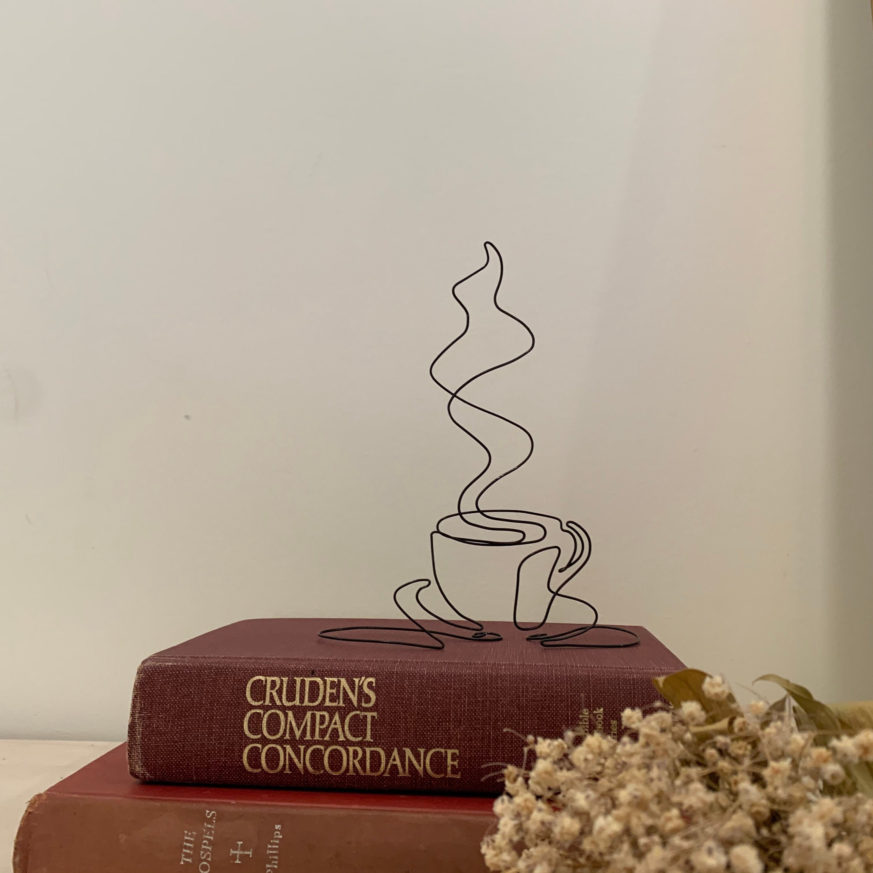 Wire Coffee Tea Cup Handmade Drink Hot Chocolate Caffeine - Etsy