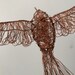 Copper Wire Hummingbird Sculpture Ornament Handmade Gift Wrapped ...