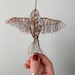 Copper Wire Hummingbird Sculpture Ornament Handmade Gift Wrapped ...