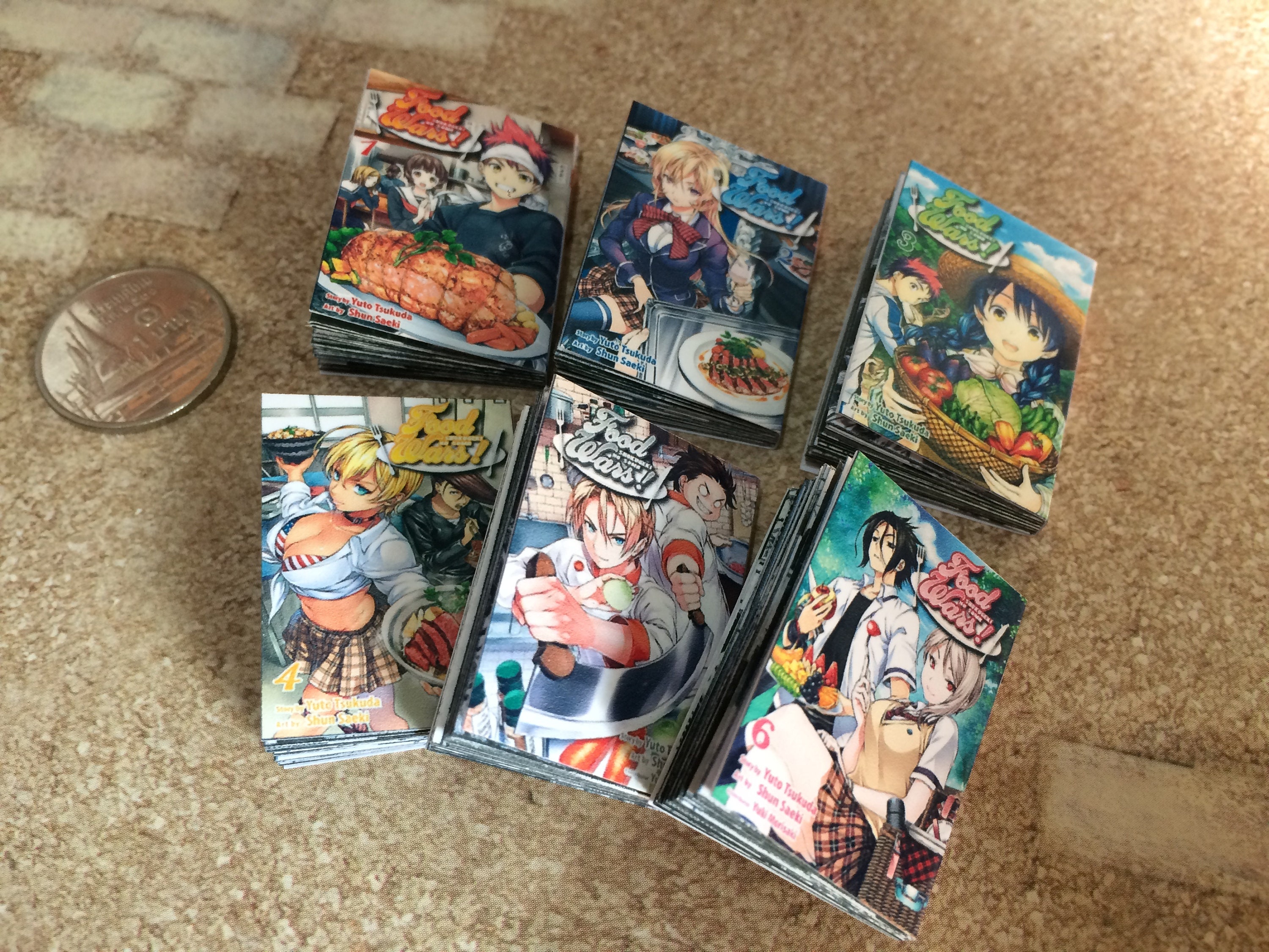 Set 10 : Japanese Manga Book Set for Dolls | Etsy