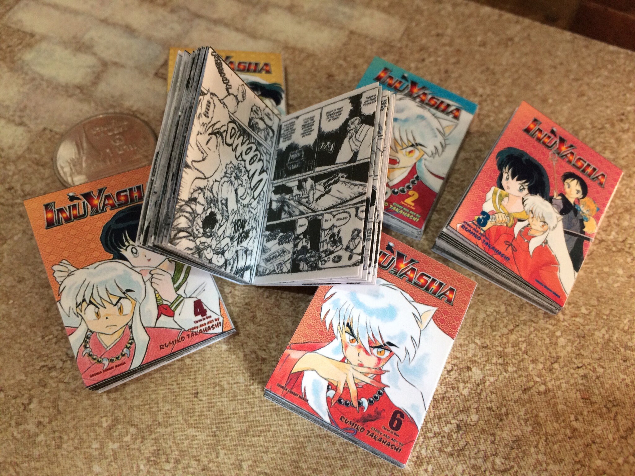 Set 11 : Japanese Manga Book Set for Dolls | Etsy Canada