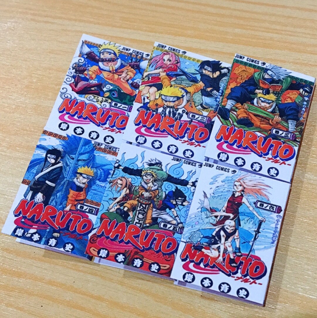 Set 7 : Japanese Manga Book Set for Dolls - Etsy
