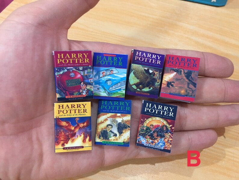 Doll's Books : HP Book Set for Dolls - Etsy