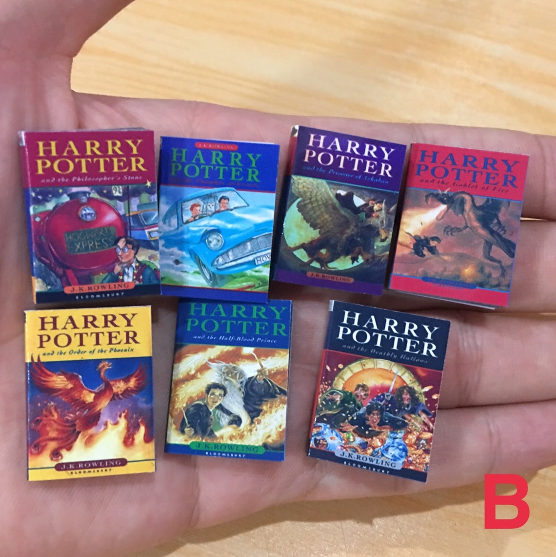 Doll's Books : HP Book Set for Dolls - Etsy