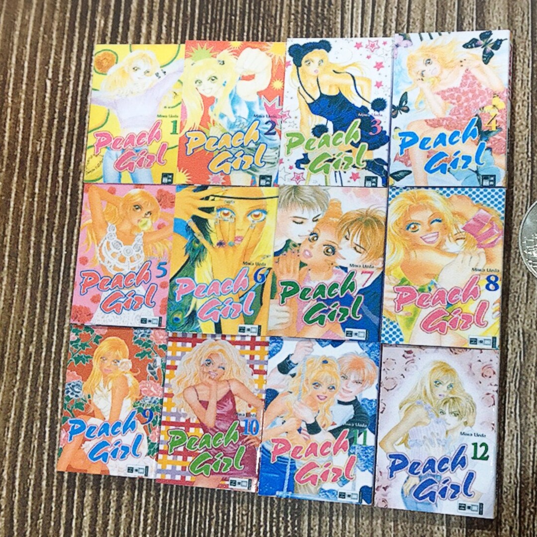 Set 20 : Japanese Manga Book Set for Dolls - Etsy