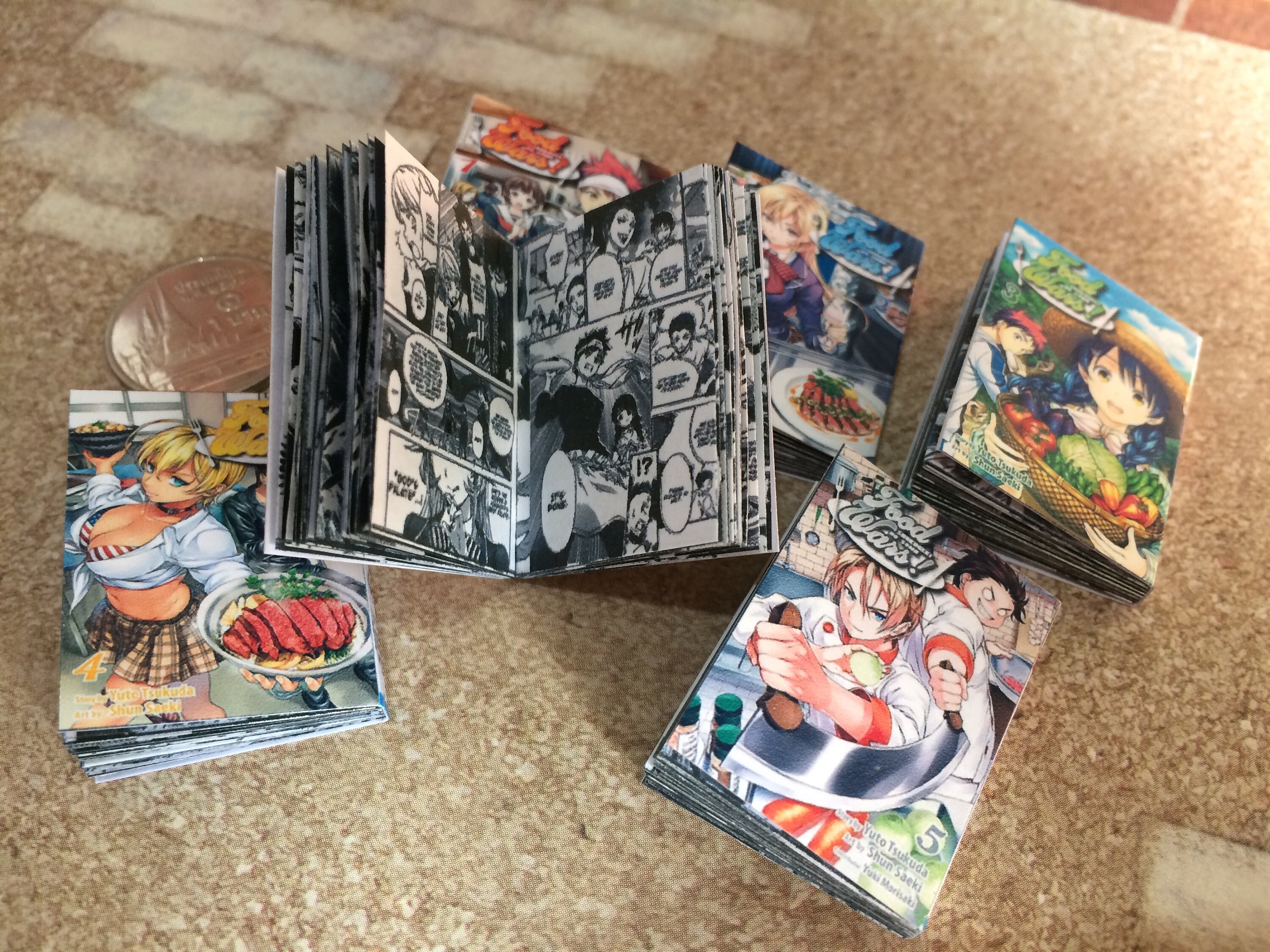 Set 10 : Japanese Manga Book Set for Dolls | Etsy