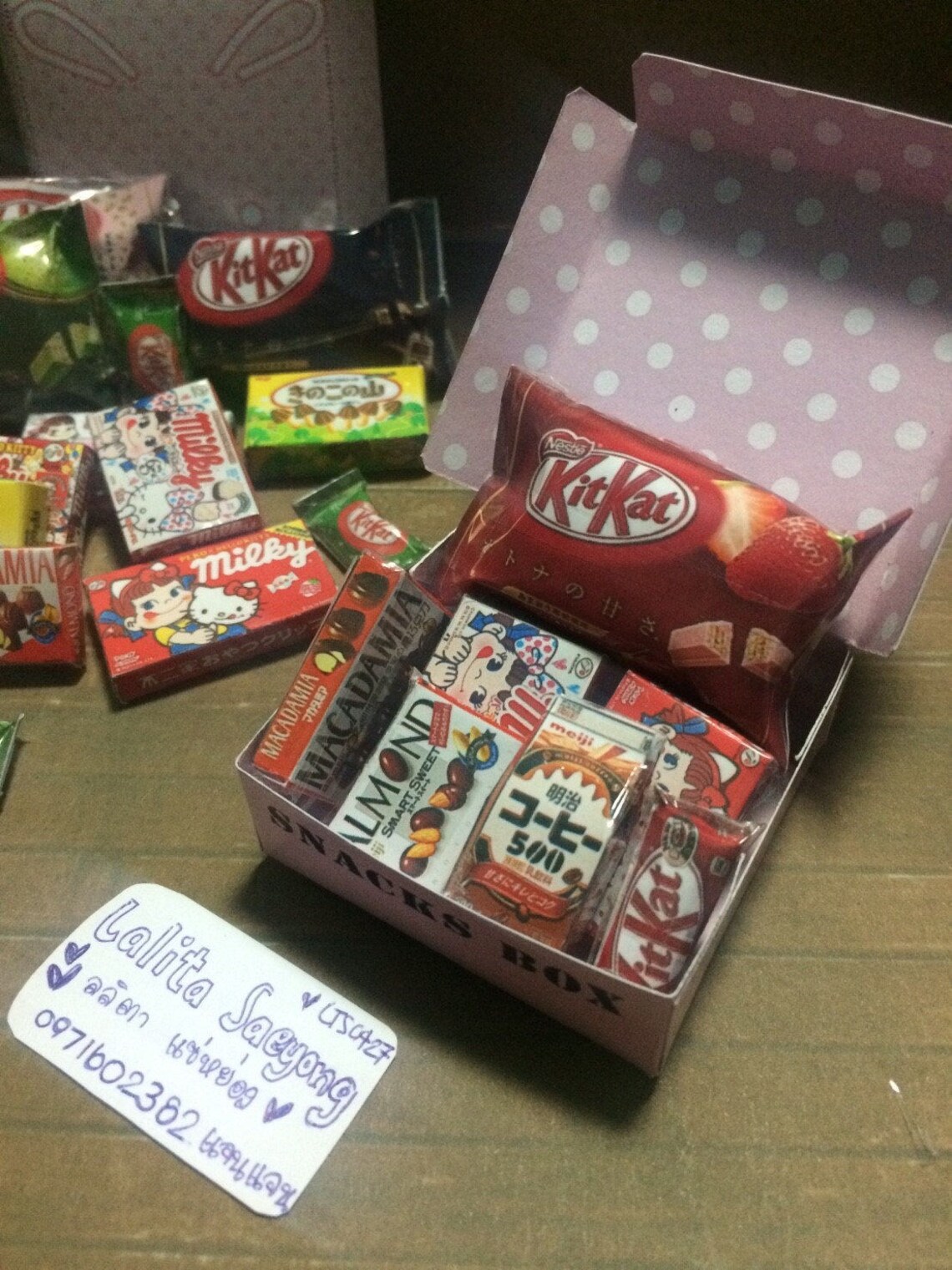 Tiny snack box : Chocolate lover set | Etsy