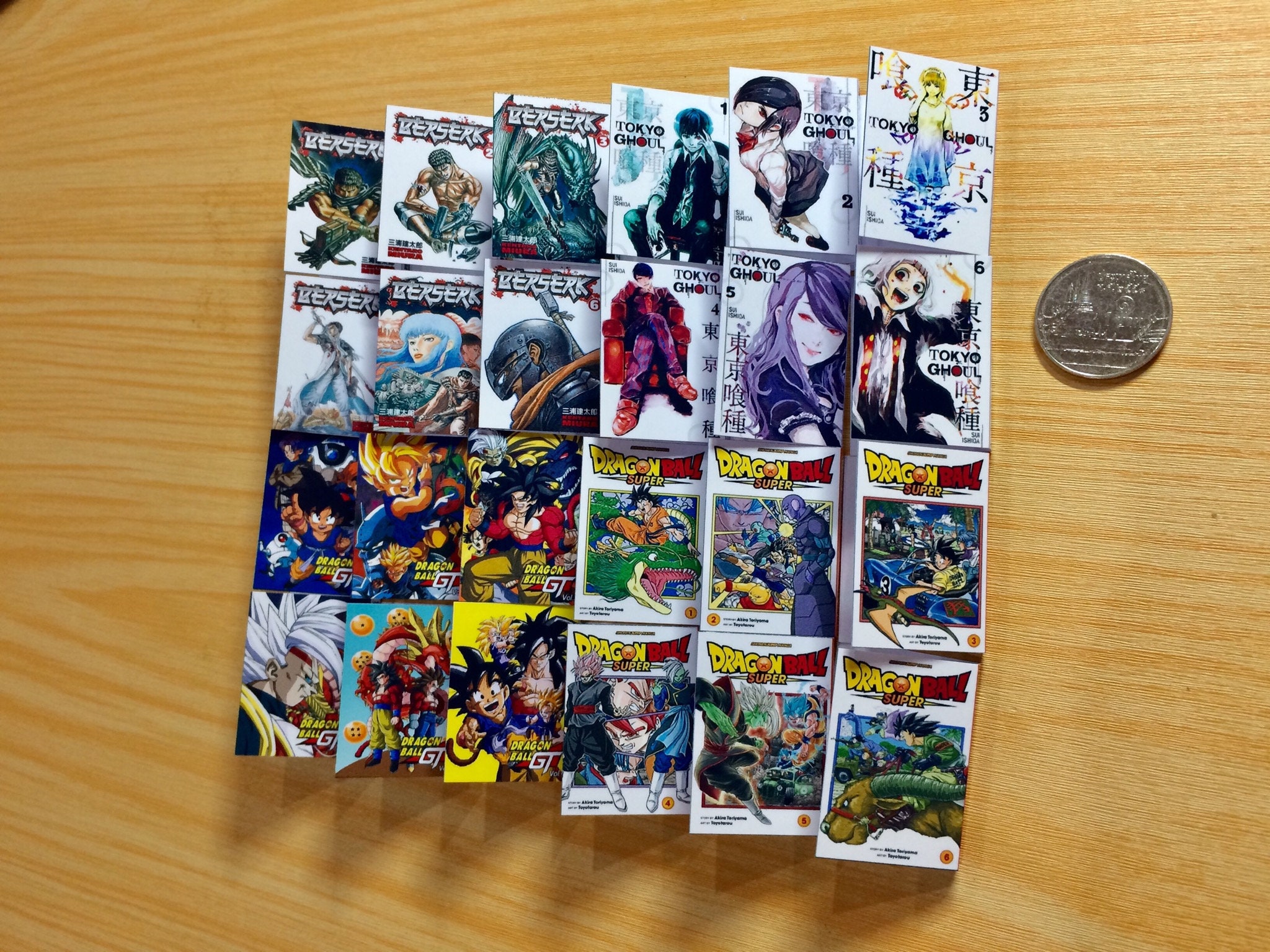Set 9 : Japanese manga book set for dolls | Etsy