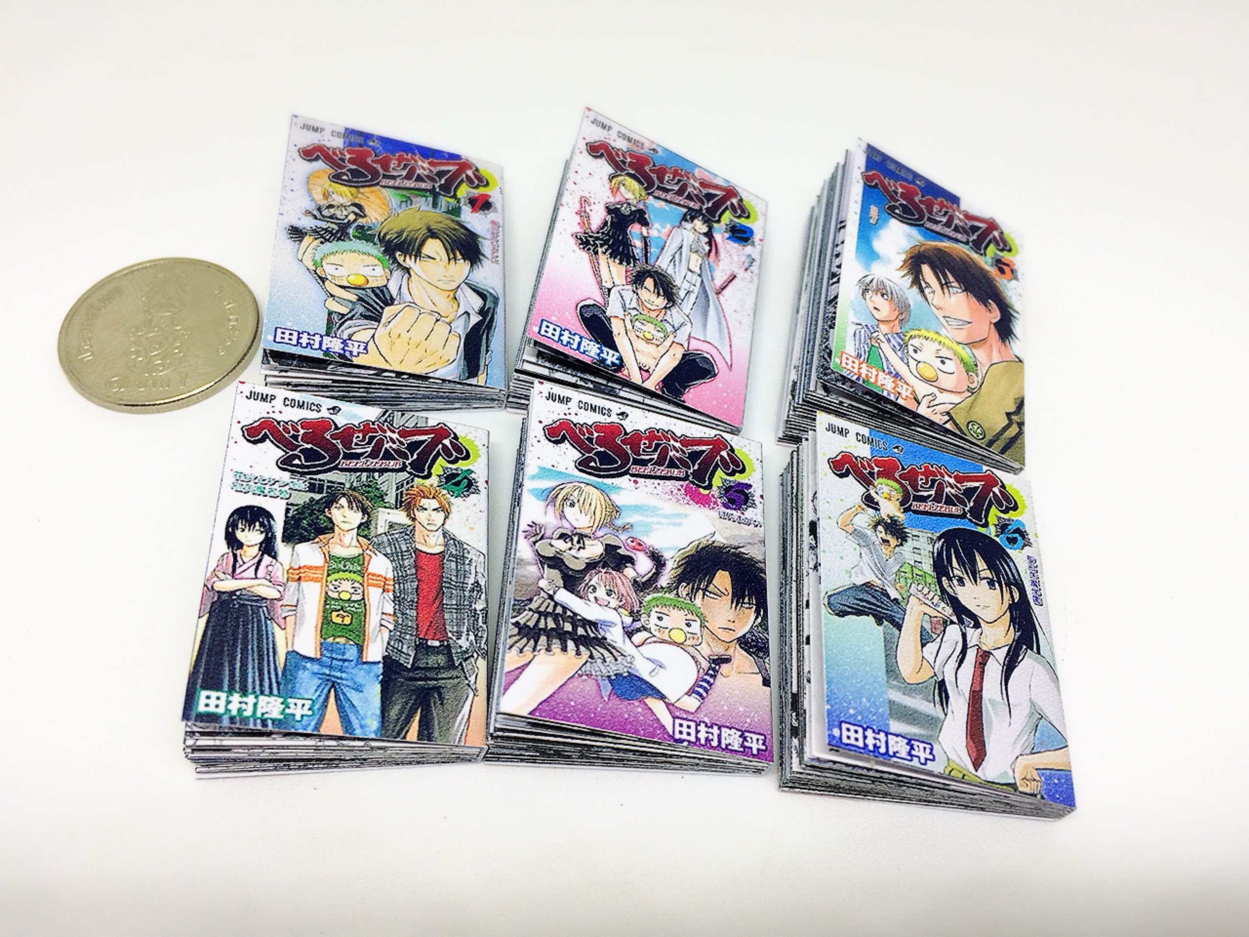 Set 13 : Japanese Manga Book Set for Dolls | Etsy