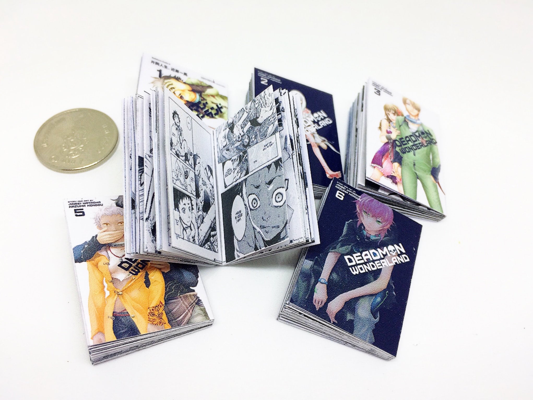 Set 13 : Japanese Manga Book Set for Dolls | Etsy