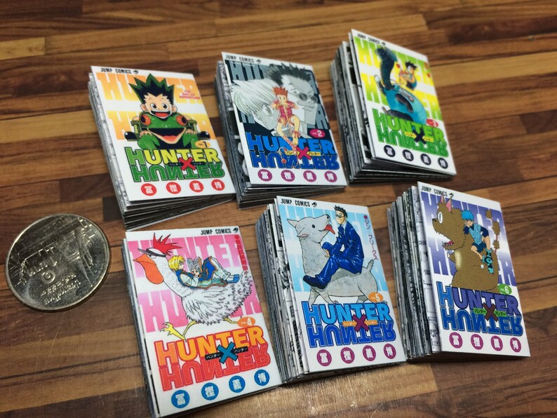 Set 8 : Japanese Manga Book Set for Dolls - Etsy