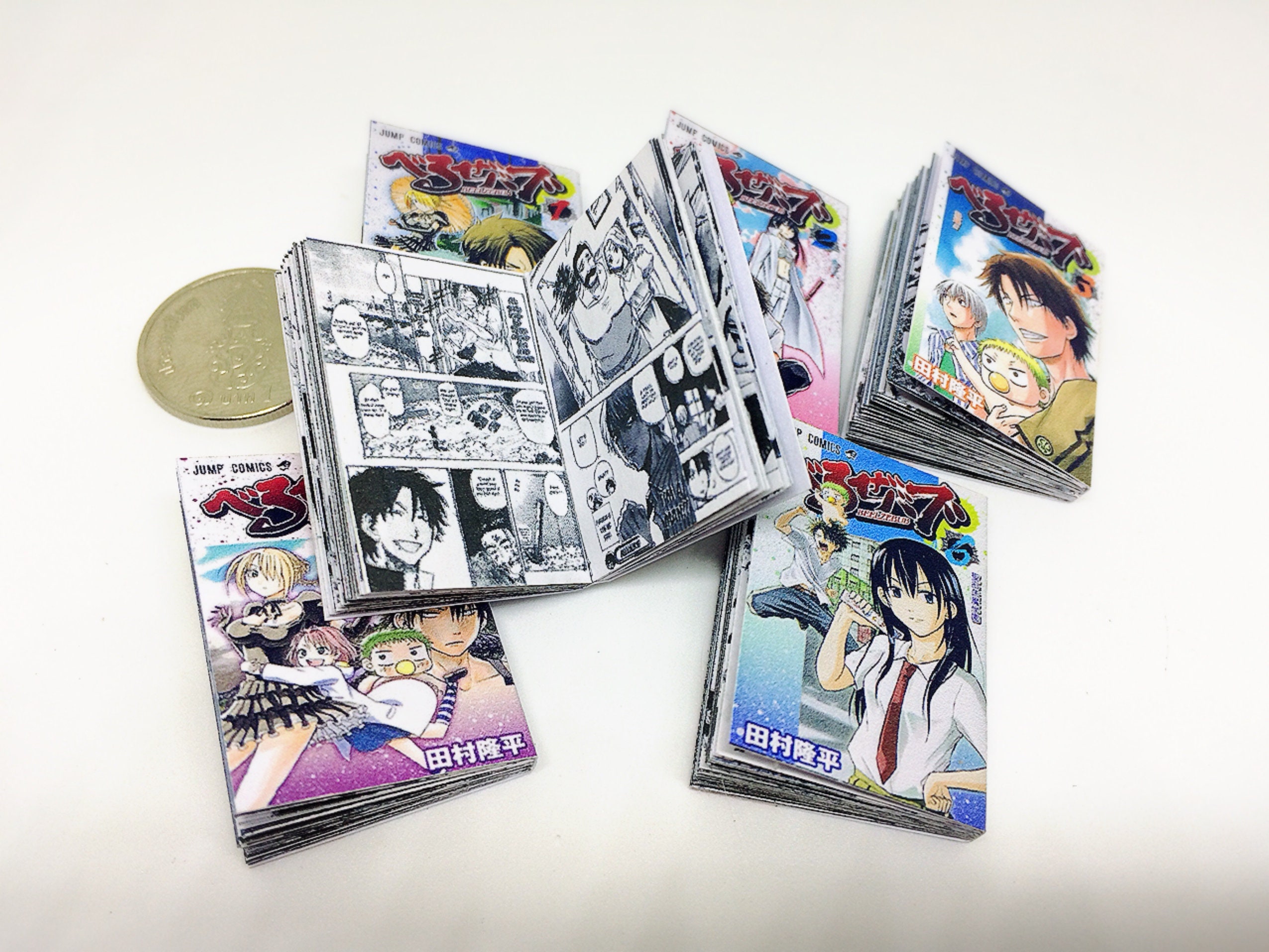 Set 13 : Japanese Manga Book Set for Dolls | Etsy