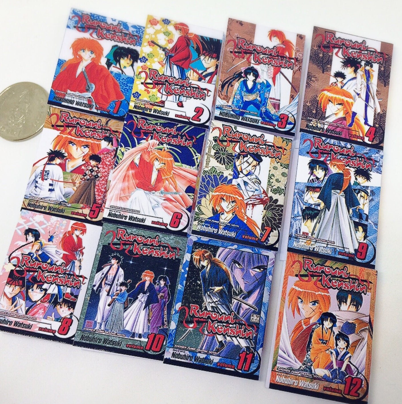 Set 14 : Japanese Manga Book Set for Dolls - Etsy