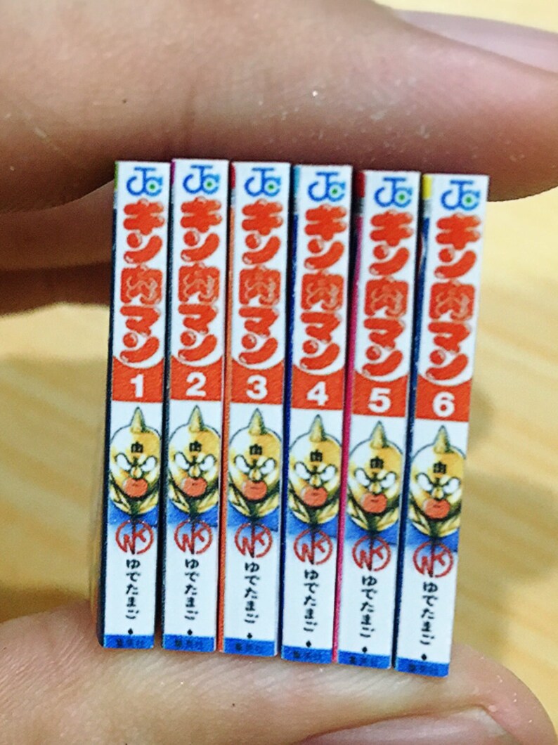 Set 17 : Japanese Manga Book Set for Dolls - Etsy
