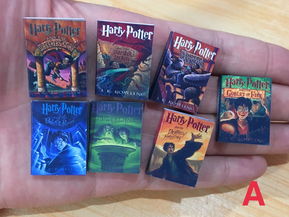 Doll's Books : HP Book Set for Dolls - Etsy