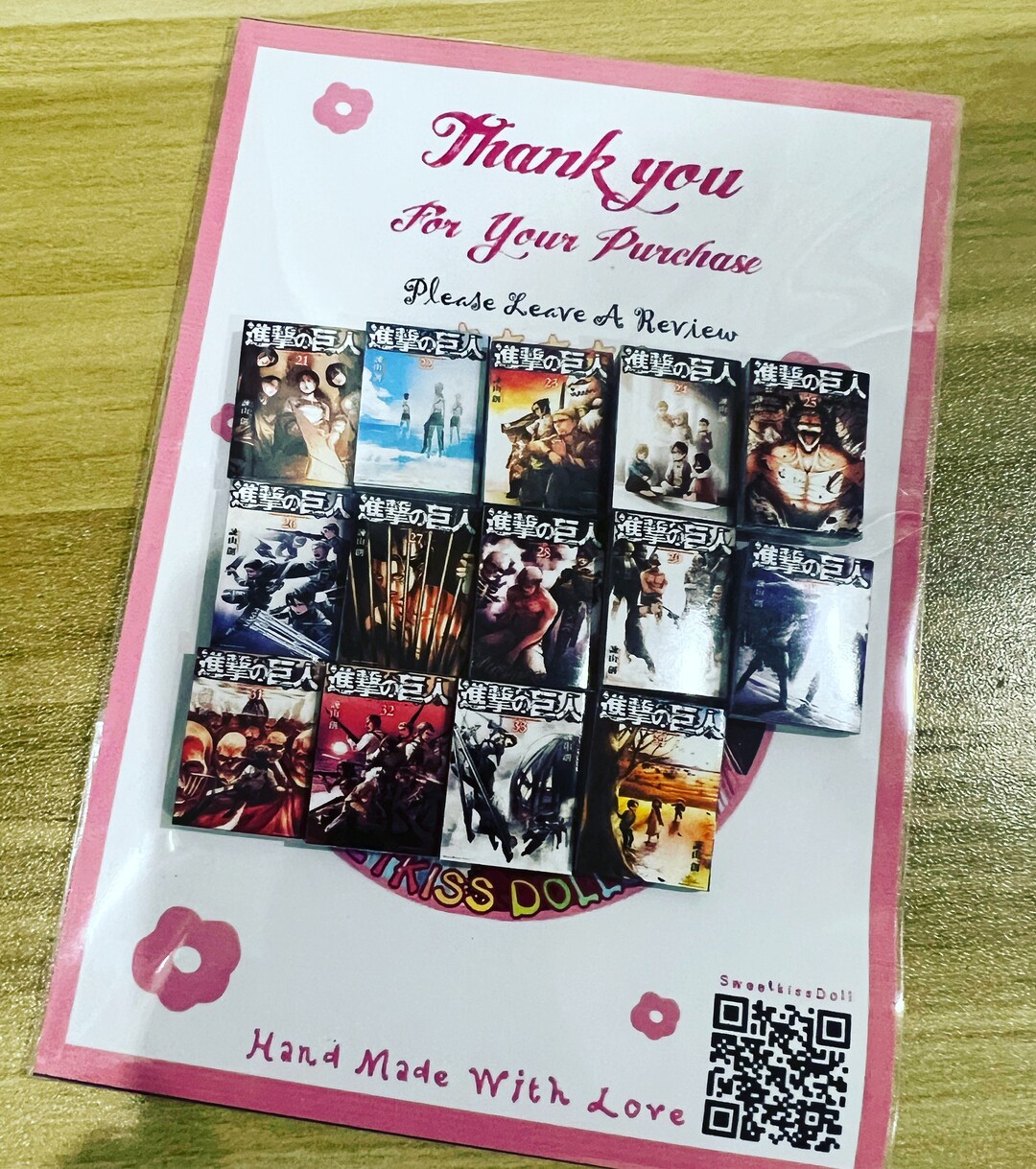 AOT(34 Books)japanese Manga Book Set for Dolls - Etsy