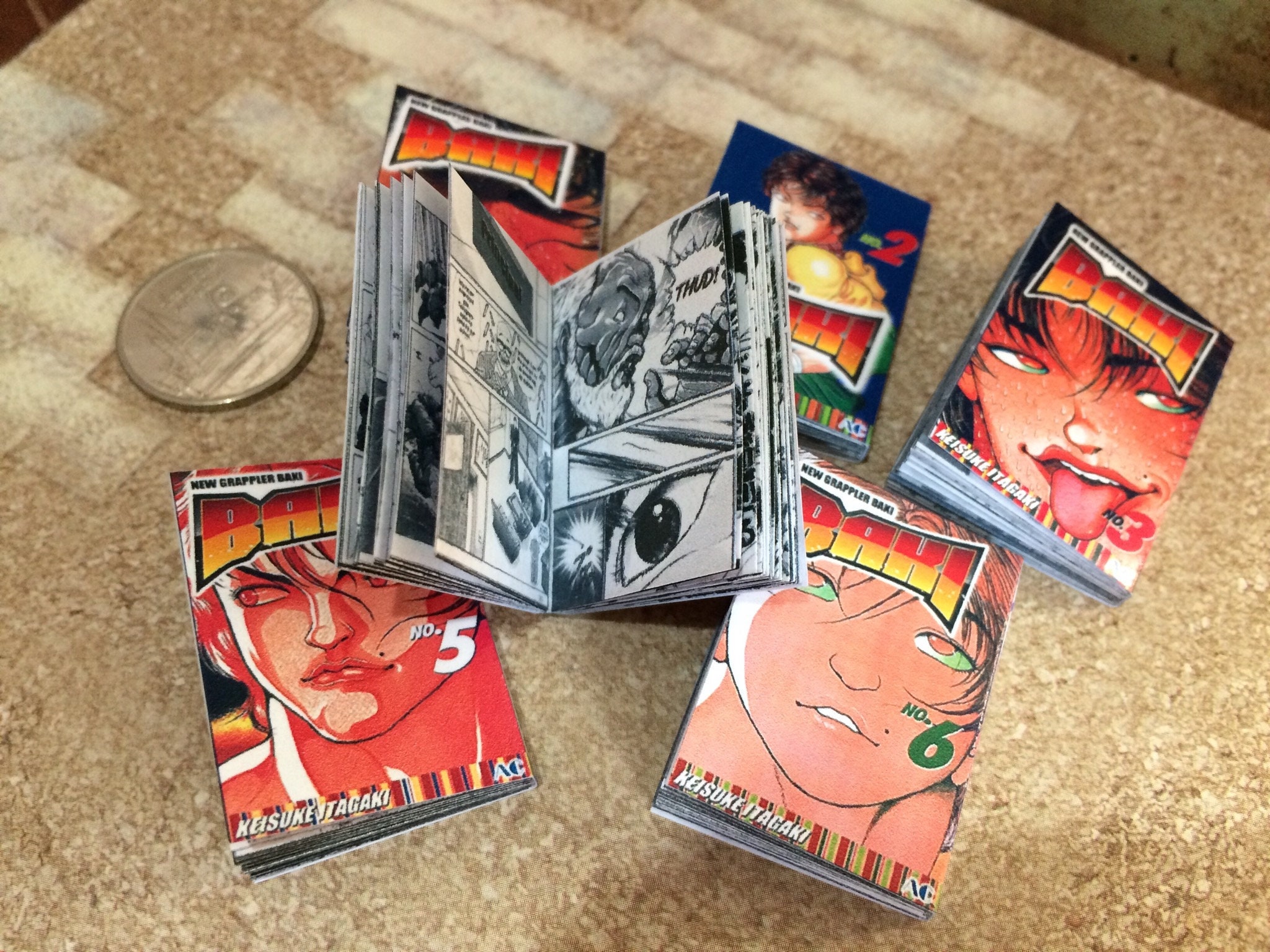 Set 10 : Japanese Manga Book Set for Dolls | Etsy