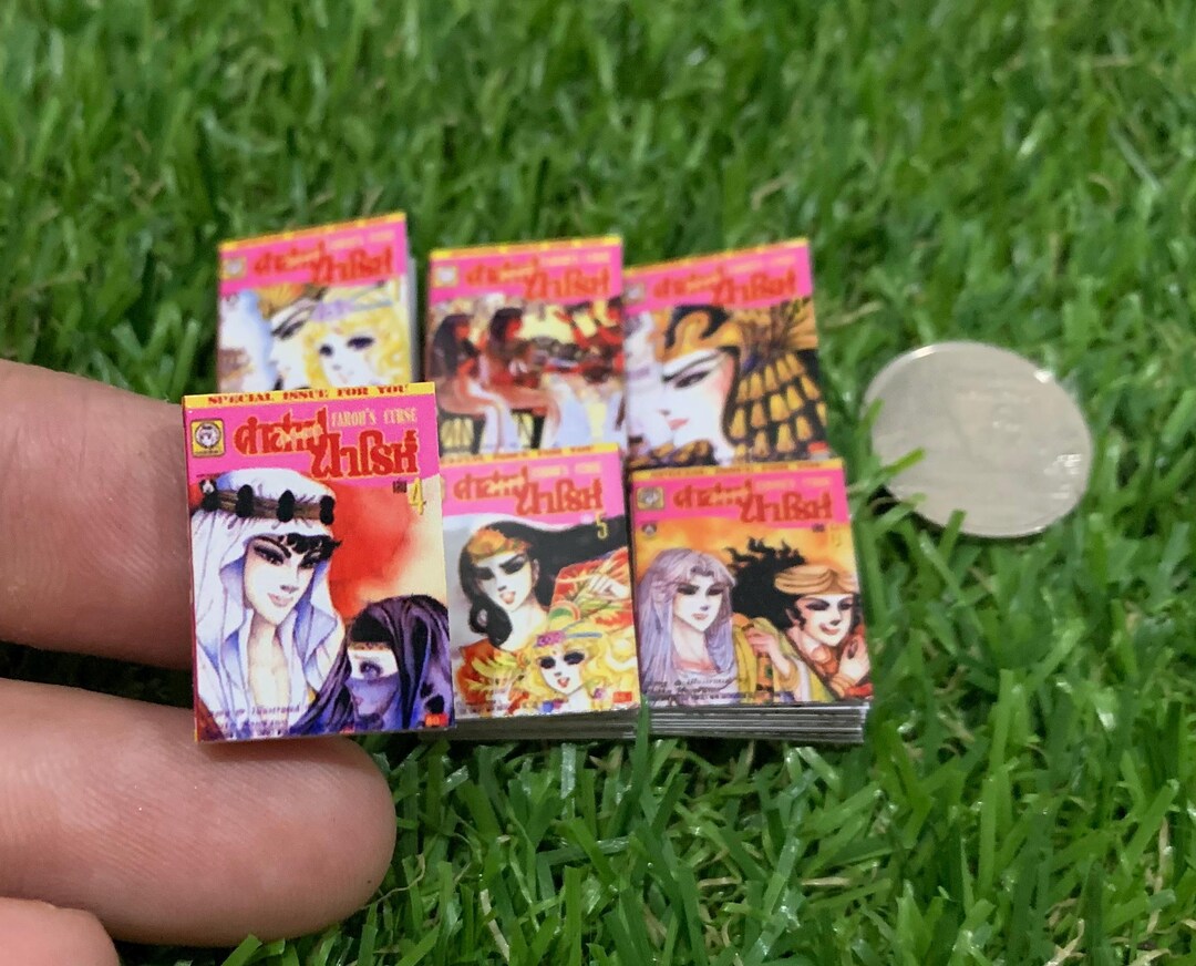 Japanese Manga Book Set for Dolls - Etsy