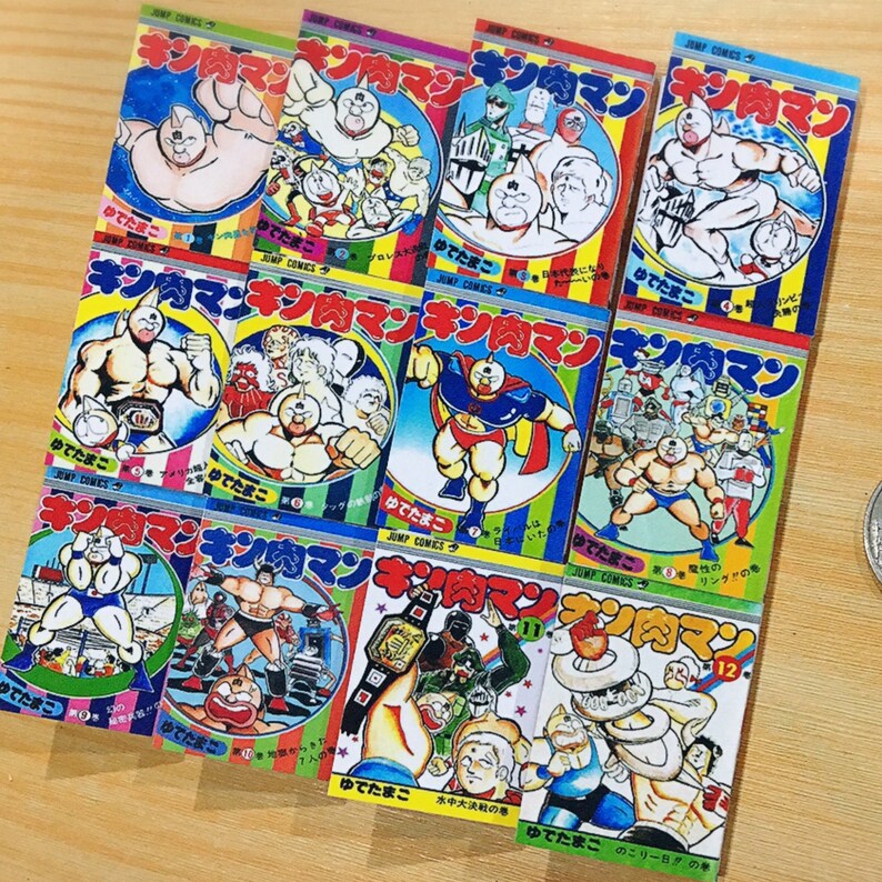 Set 17 : Japanese Manga Book Set for Dolls - Etsy