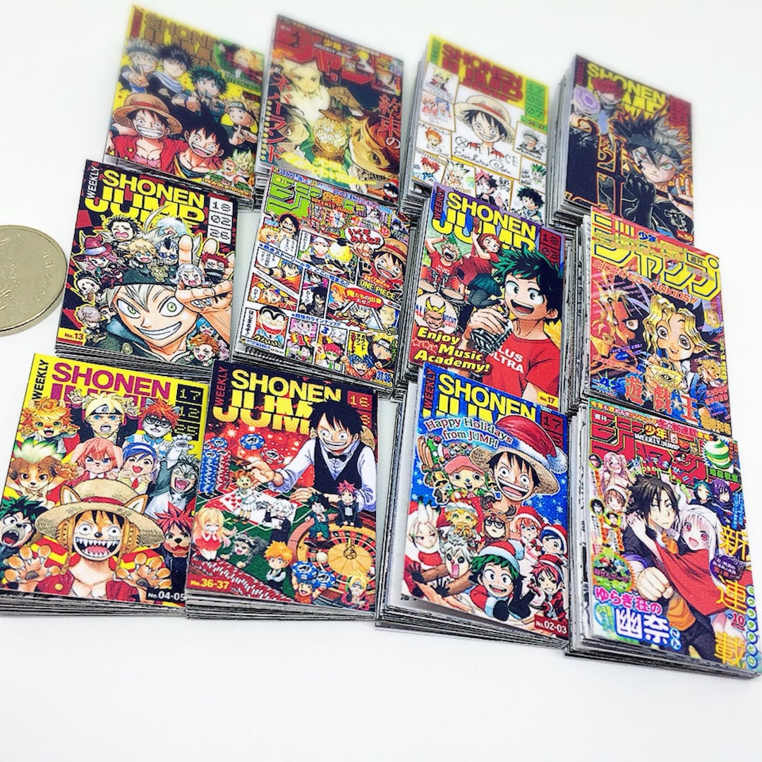 Weekly Jump : Japanese Manga Book Set for Dolls - Etsy