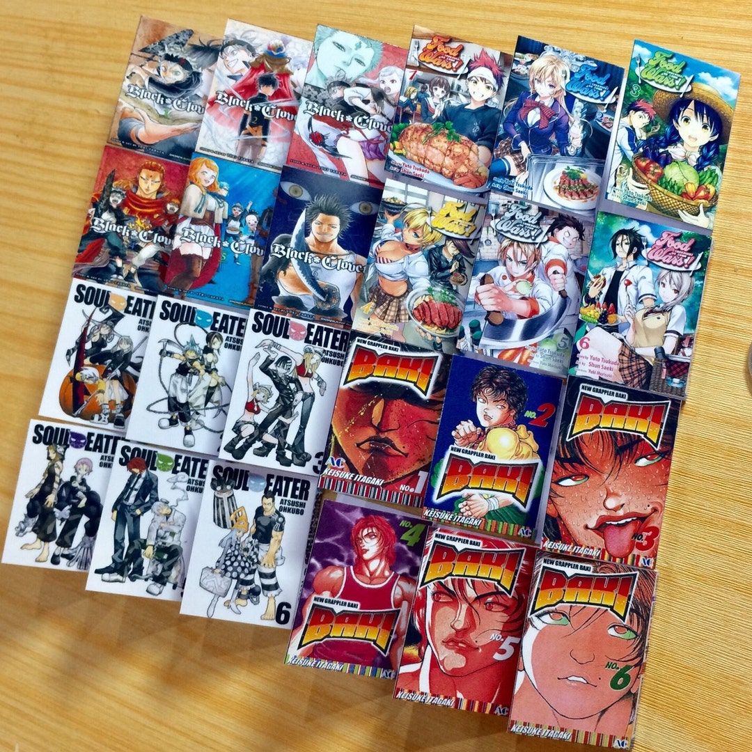 Set 10 : Japanese Manga Book Set for Dolls - Etsy