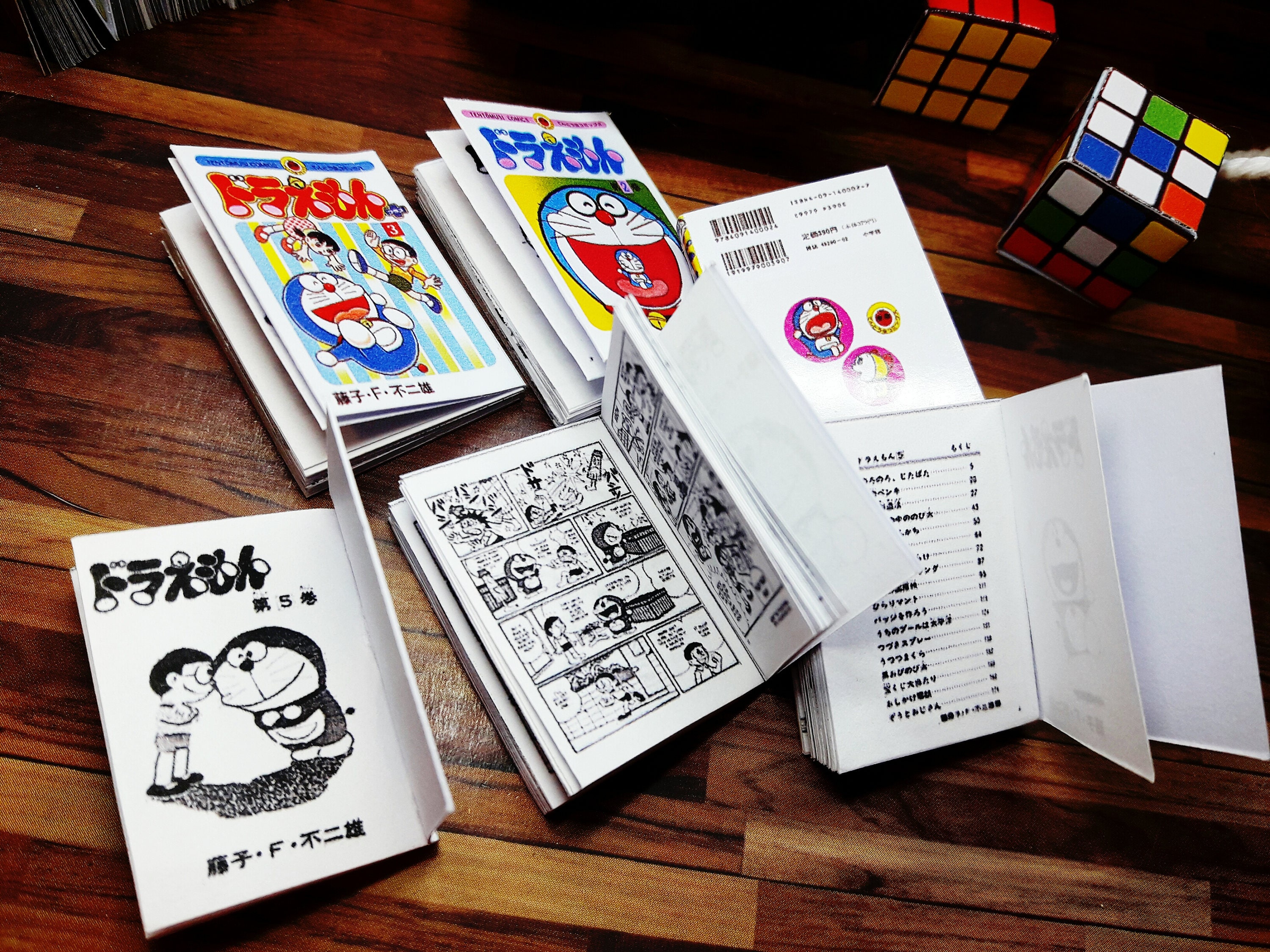 Japanese Manga Book Set for Dolls - Etsy