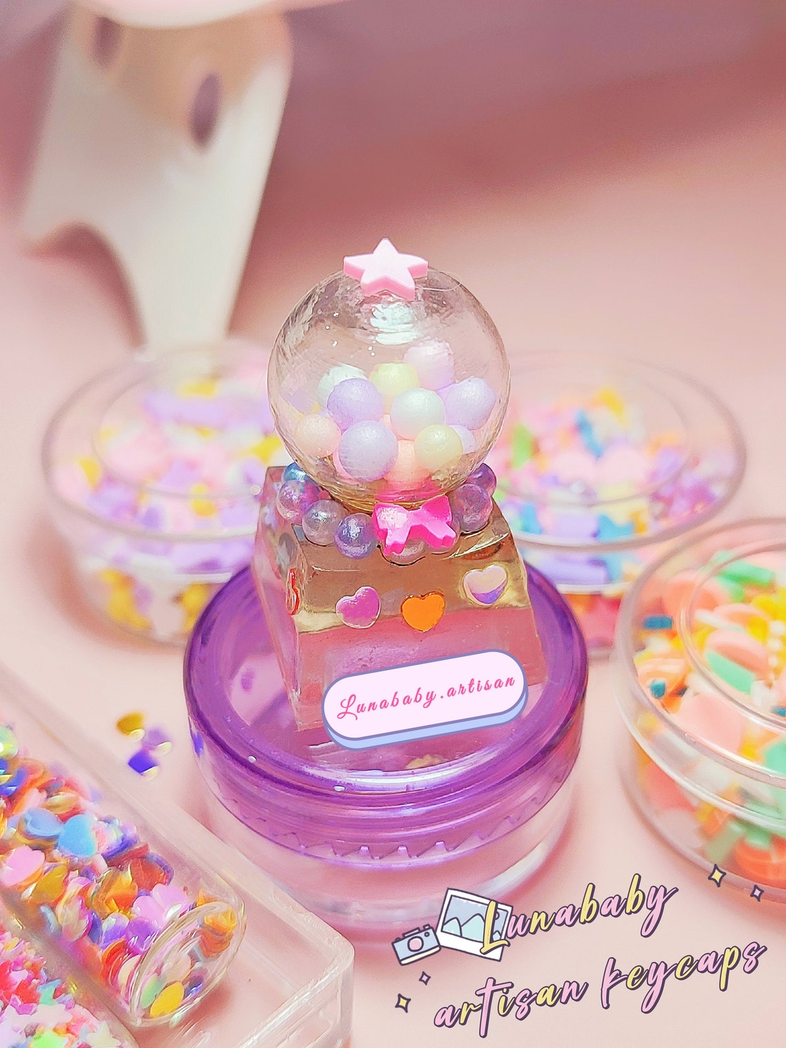 Lunababy.artisan Gachapon Keycaps Oem R4 for Mechanical - Etsy