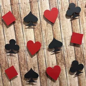 Cards Party Garland Poker Party Decor Euchre Tournament Banner Playing ...