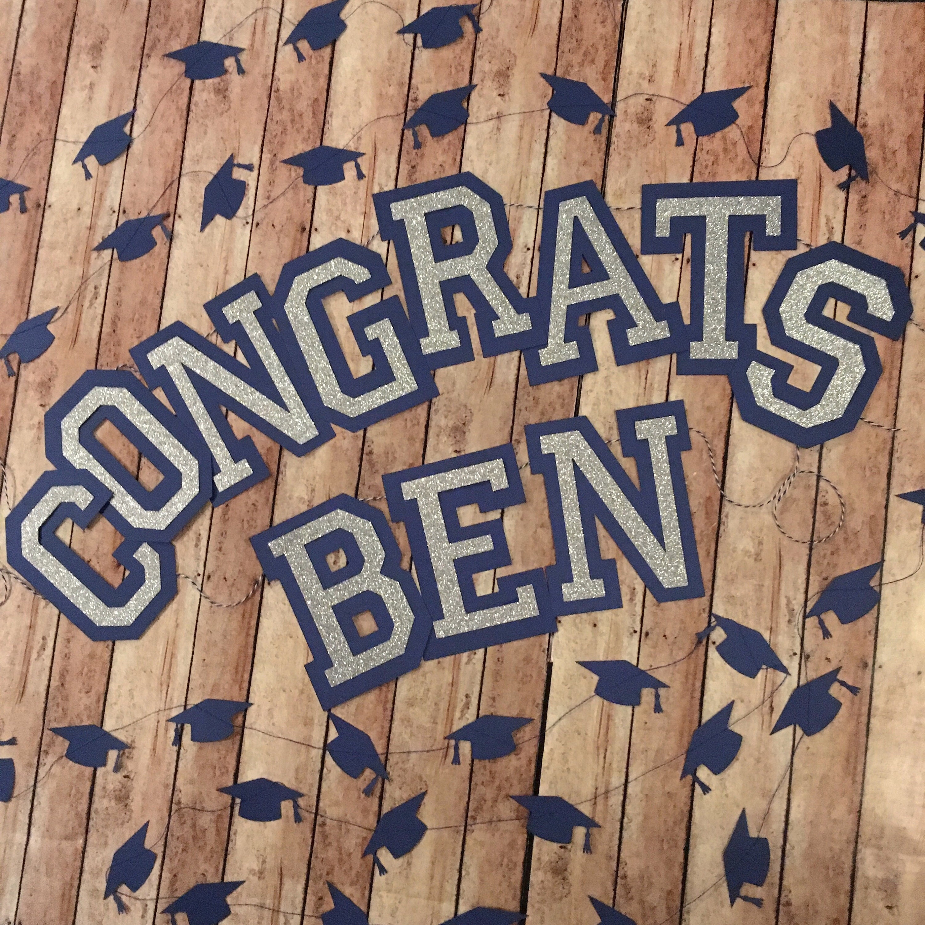 Graduation Banner Set Congrats Graduate Class of 2019 Custom - Etsy