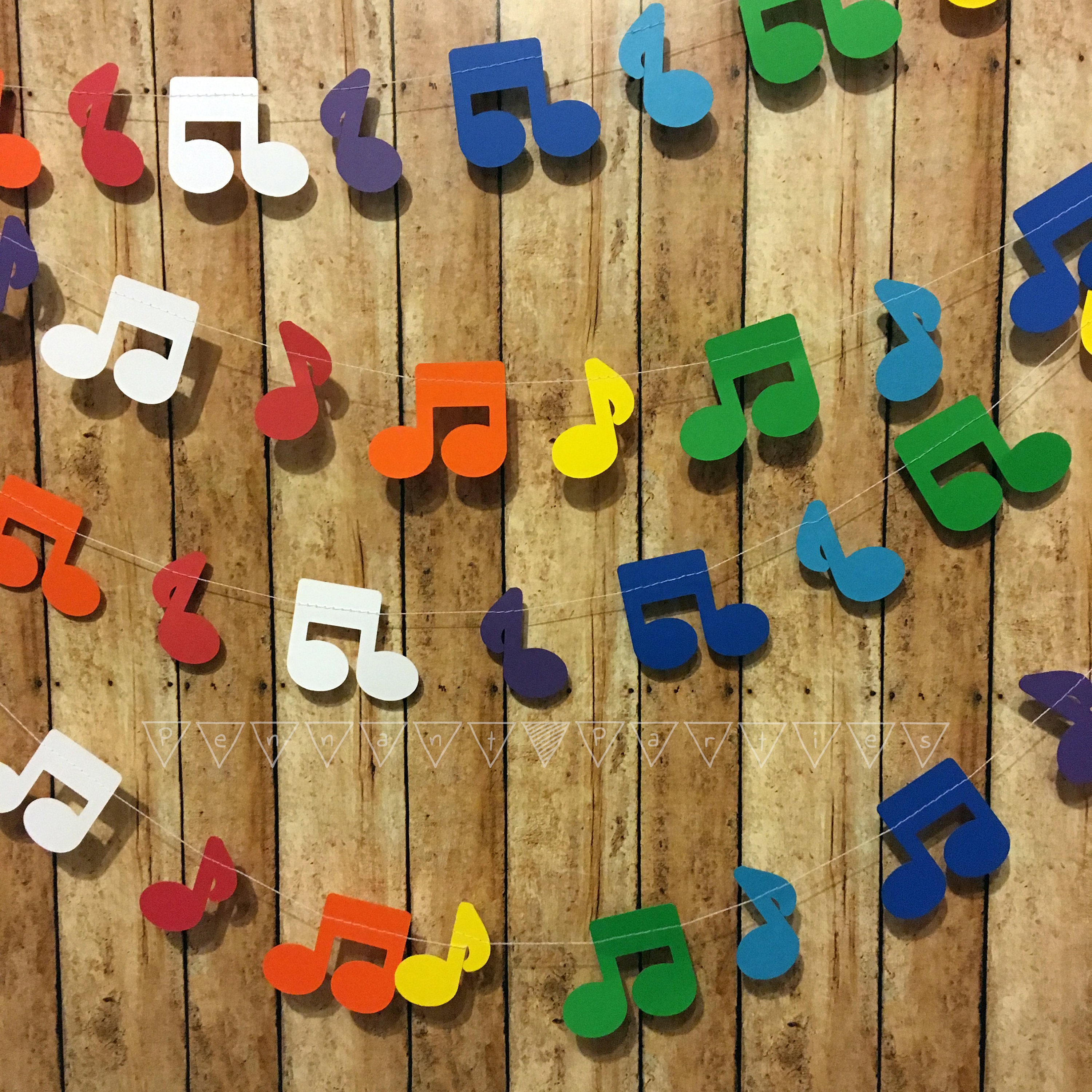 Rainbow Music Notes Backgrounds