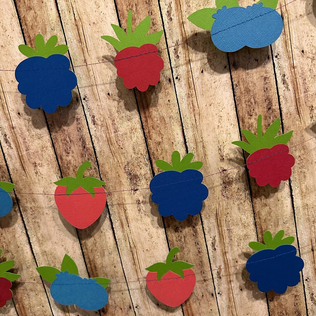 Berry Garland Berry First Birthday Banner Berry Sweet Theme Party ...