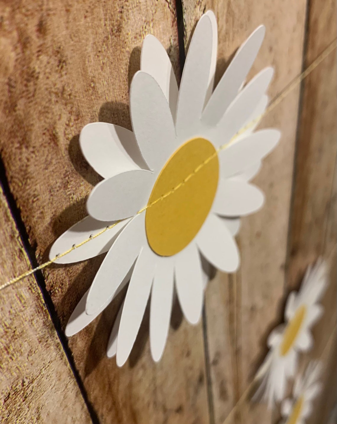 Daisy Party Decor Daisy Banner Daisy Theme Party Decorations - Etsy